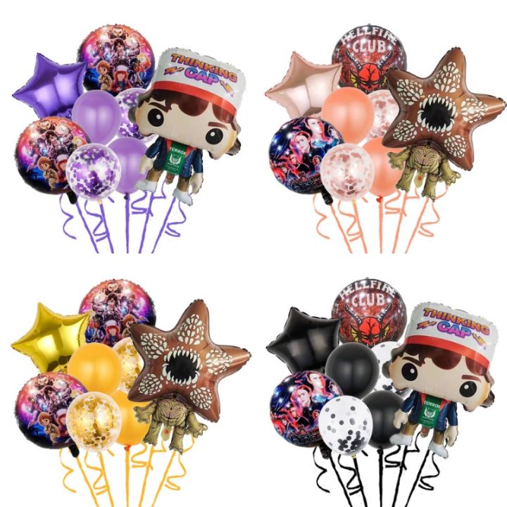 Stranger Things Netflix Series Eleven Scary Balloon Birthday Theme ...