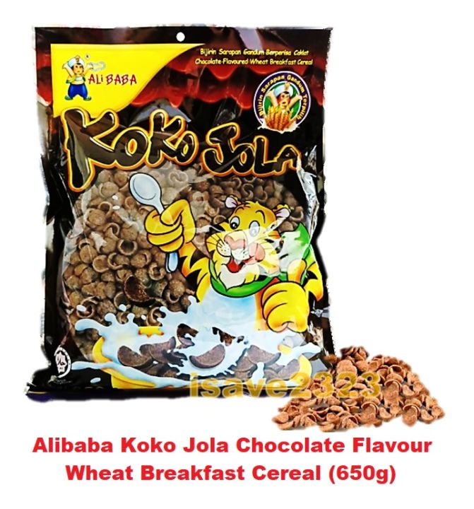 [HALAL] Alibaba Koko Jola Chocolate Flavoured Wheat Breakfast Cereal ...