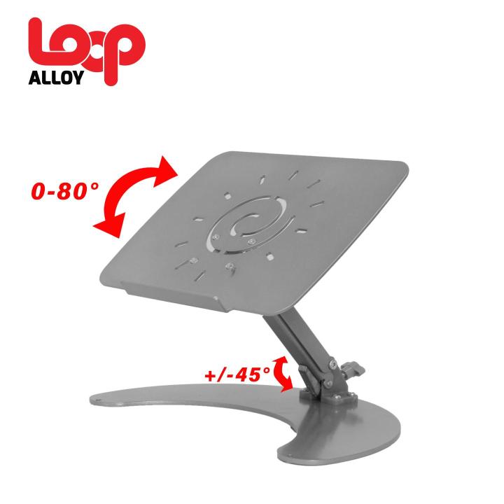 LAPTOP PAD Holder With stand Loop Alloy | Lazada PH