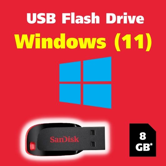 USB Flash Drive ติดตั้ง Windows 11 (USB install windows11) | Lazada.co.th