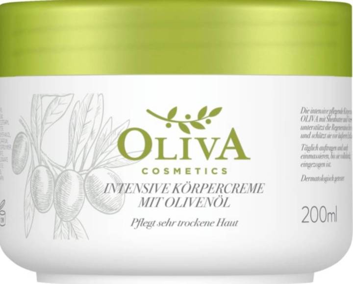Oliva Cosmetics Intensive Kopercreme ครีมบำรุงผิวกายด้วย Sheabutter ...