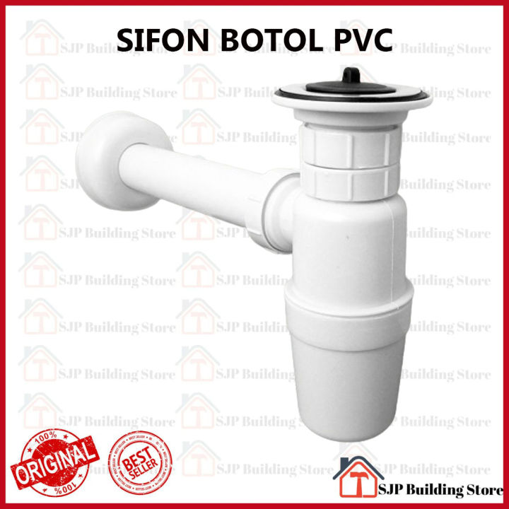 SIFON SIVON PVC PEMBUANGAN AIR WASTAFEL BOTTLE TRAP / Sifon Sivon BOTOL ...