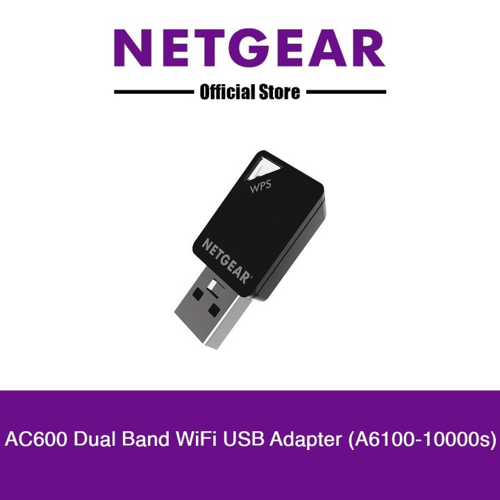 AC600 Dual Band WiFi USB Adapter (A6100-10000s) | Lazada PH