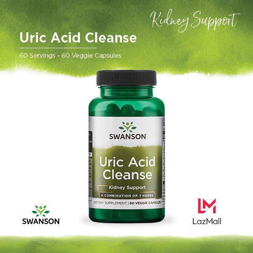 Swanson Uric Acid Cleanse 60 Caps Kidney Support | Lazada PH