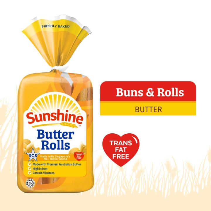 Sunshine Butter Rolls - 6 pcs | Lazada Singapore