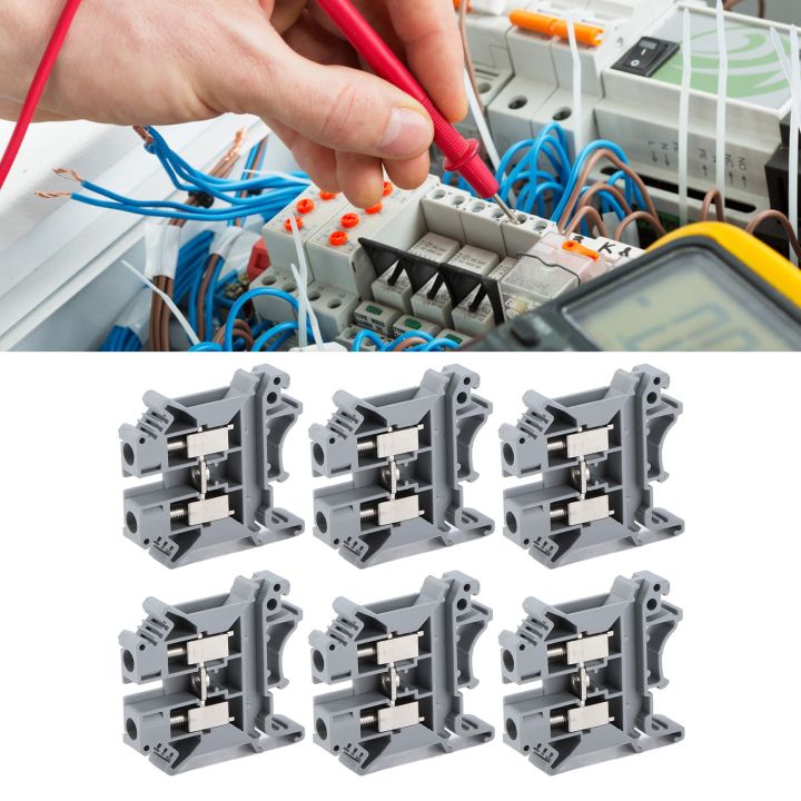 Combination Terminals DIN Rail Mount Terminal 50Pcs for Electrical ...