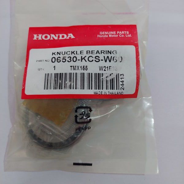 [KV] Honda TMX155 Genuine KNUCKLE BEARING SET 06530-KCS-W60 (Stick ...