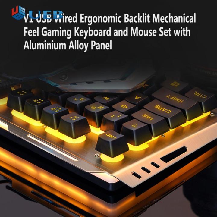Gaming Keyboard Wired Mechanical Keyboard USB PC Keyboard Backlit for ...