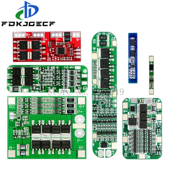 1S 2S 3S 4S 5S 6S 3A 15A 20A 30A Li-ion pin Lithium 18650 sạc PCB BMS ...