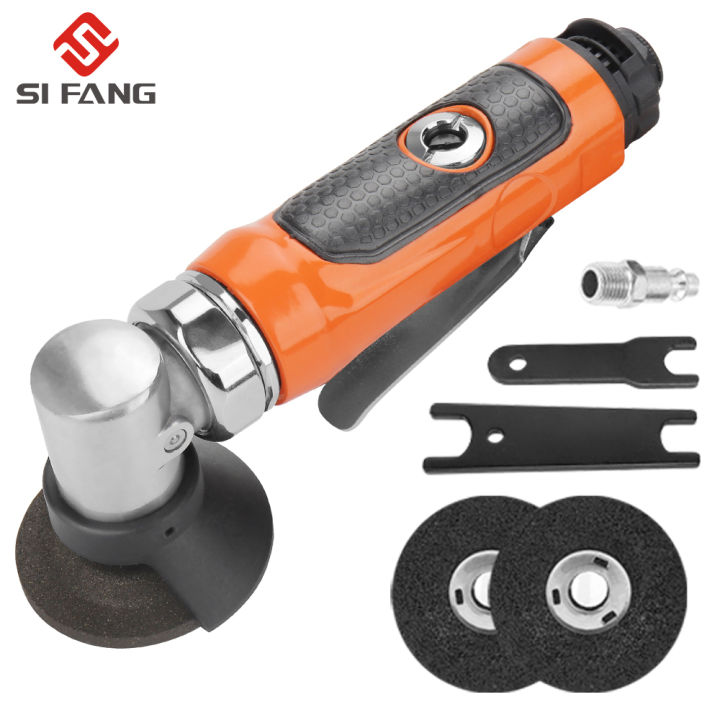 SI FANG Pneumatic 2-Inch Mini Air Angle Grinder Cut Off Tool Mini Wheel ...