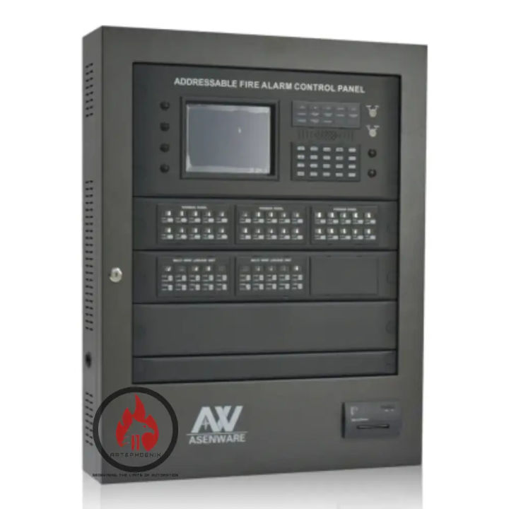 ASENWARE Addressable Fire Alarm Control Panel (2 Loops) AW-AFP2100 ...