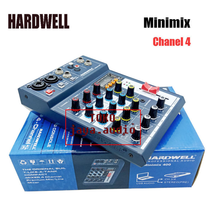 Mixer Audio Hardwell Minimix 400 Usb- Bluetooth Interface Original ...