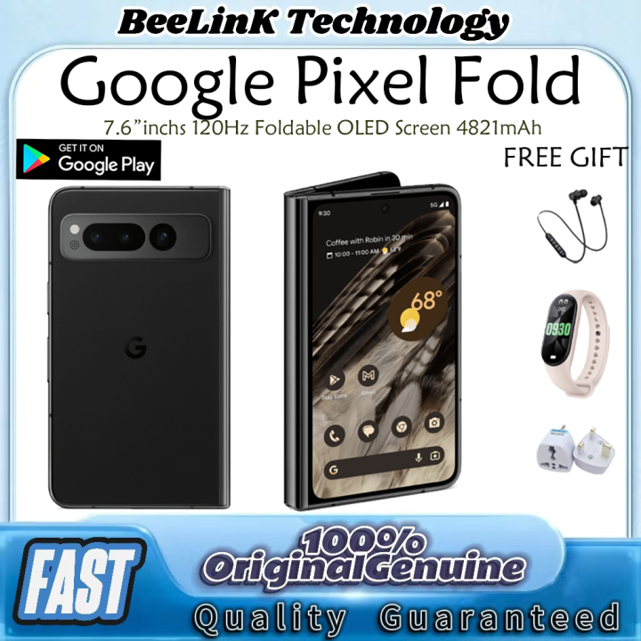 【US version】Google Pixel Fold Smartphone | Google Tensor G2 | 7.6”inchs 120Hz Foldable OLED ...