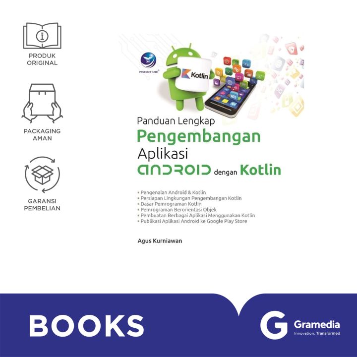 Panduan Lengkap Pengembangan Aplikasi Android dengan Kotlin | Lazada ... Panduan Lengkap Pengembangan Aplikasi Android dengan Kotlin | Lazada ...