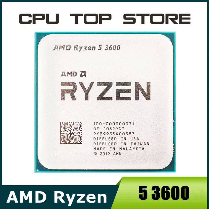 AMD Ryzen 5 R5 3600 3.6Ghz 6-Core 12-Thread CPU Processor 7NM 65W LGA AM4 No Fan | Lazada Singapore
