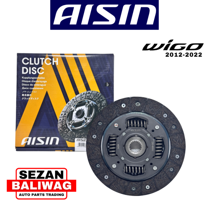 AISIN CLUTCH DISC TOYOTA WIGO 2012-2022 DD-850U | Lazada PH