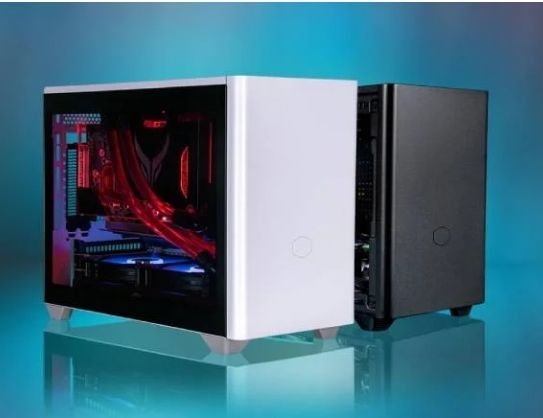 เคสคอมพิวเตอร์ Cooler Master Computer Case MasterBox NR200P Black&White ...
