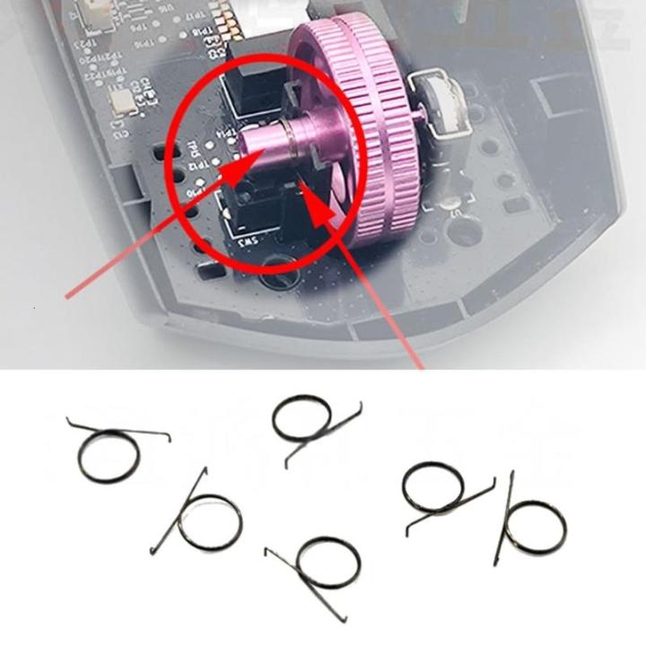 Gaming Mouse Scroll Wheel Pulley Mouse Rolling Wheel Preloaded Spring ...