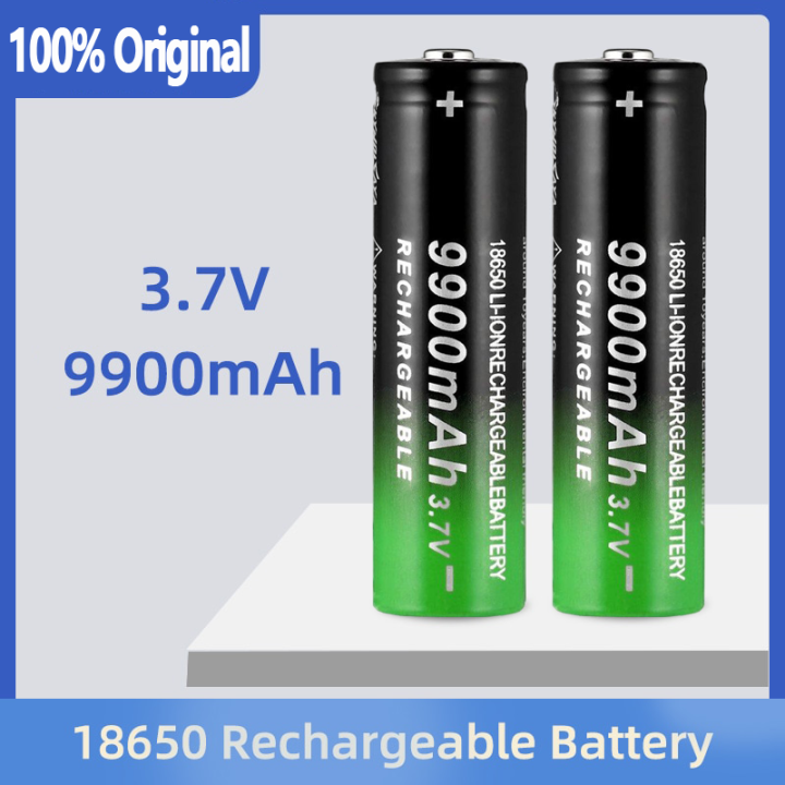 Rechargeable Battery 18650 9900mAh 3.7V Li-ion High Capacity 100% Original Brand New ...