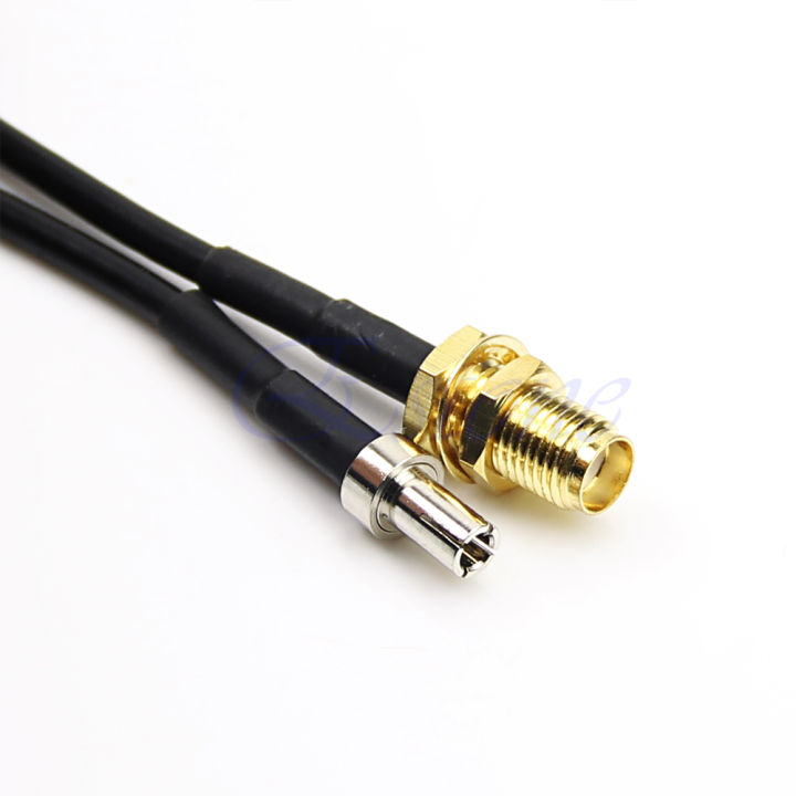 Straight TS9 Coaxial Cable External Antenna Adapter Cord Pigtail ...