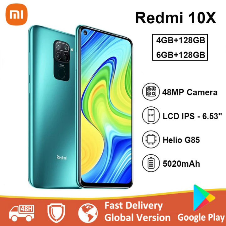 Xiaomi Redmi 10X Redmi Note 9 Battary 5020mAh MTK Helio G85 48MP Quad ...