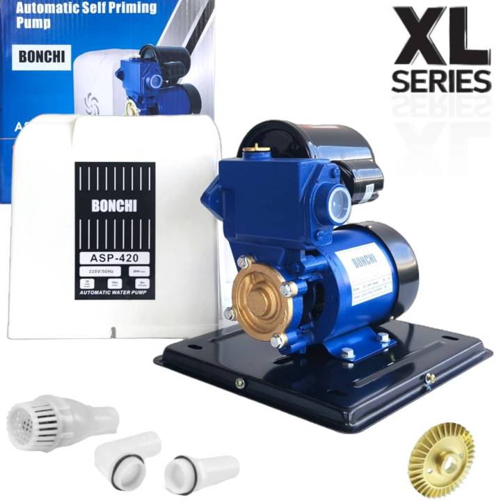 BONCHI ปั้มน้ำอัตโนมัติ ปั๊มน้ำ 420W PRO-XL Seriesปั๊มน้ำออโต้ (รุ่นฝา ...