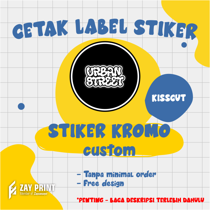 Cetak Stiker Kromo | Cetak Stiker Logo | Cetak Label Usaha | Cetak ...