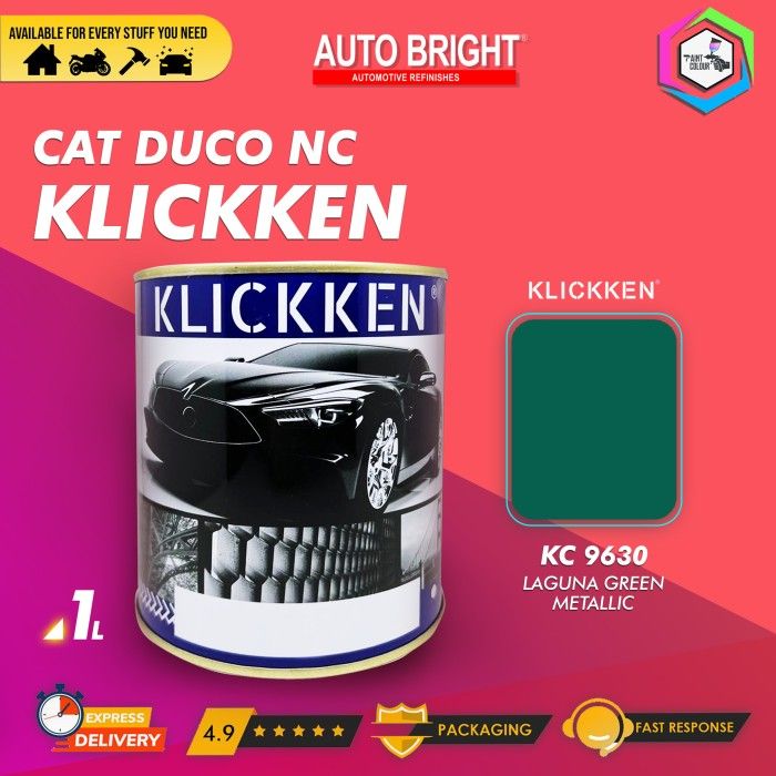 Cat Duco Metallic KLICKKEN METALLIC - KC 9630 LAGUNA GREEN METALLIC ...