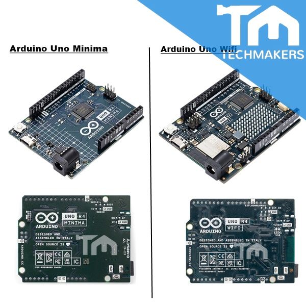 Arduino Uno R4 Minima Arduino Uno Wifi Microcontroller Techmakers 8892