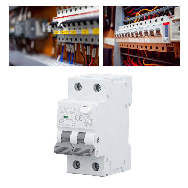 Residual Current Operated Circuit Breaker Miniature Circuit Breaker 16A ...