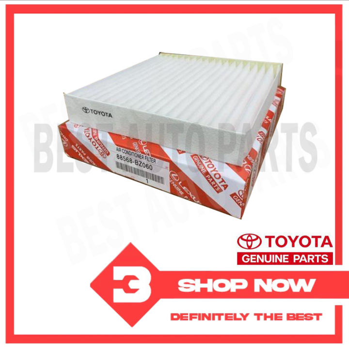 Genuine Toyota Cabin Filter for Toyota Wigo - 88568-BZ060G | Lazada PH