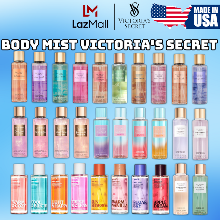 Body Mist Victoria Secret 250ml, Victoria Secret Body Mist Chính Hãng ...