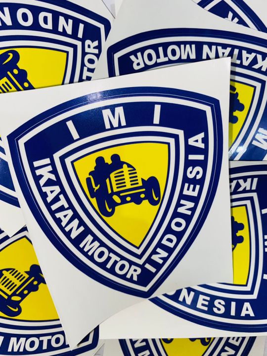 Stiker IMI Ikatan Motor Indonesia | Lazada Indonesia