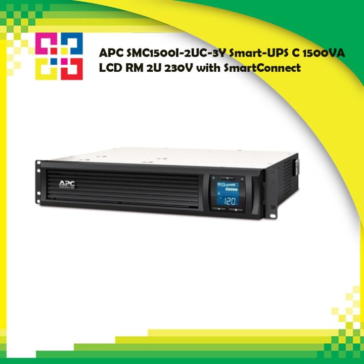 APC SMC1500I-2UC-3Y Smart-UPS C 1500VA LCD RM 2U 230V with SmartConnect | Lazada.co.th