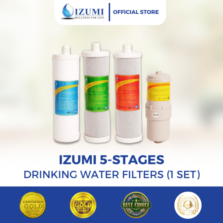 Izumi 5 Stages Drinking Water Filter Set | Lazada PH