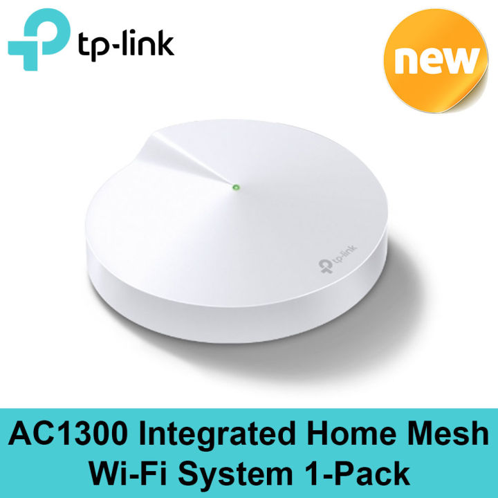 Tplink Deco M5 1 Pack AC1300 Integrated Home Mesh Wi-Fi System Network ...