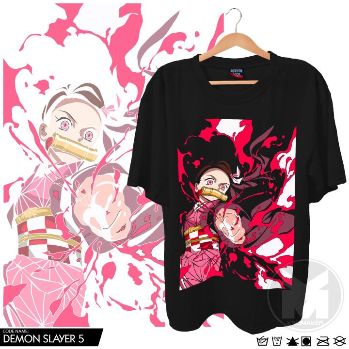 DEMON SLAYER Nezuko Kamado Design T-shirt with DTF (Direct to Film ...