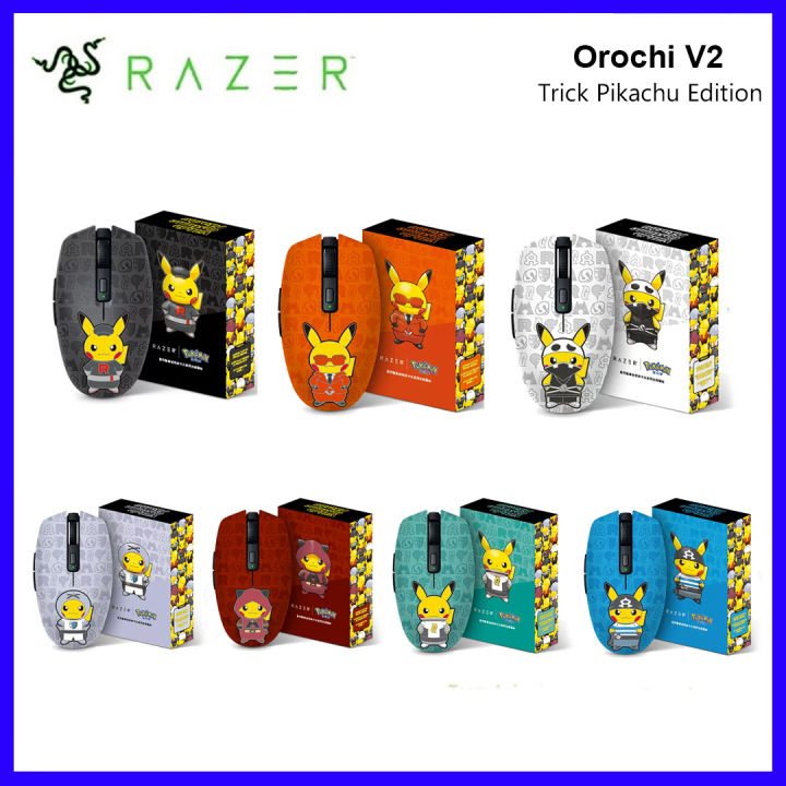Original Razer Orochi V2 - Trick Pikachu Edition Mobile Wireless Gaming ...