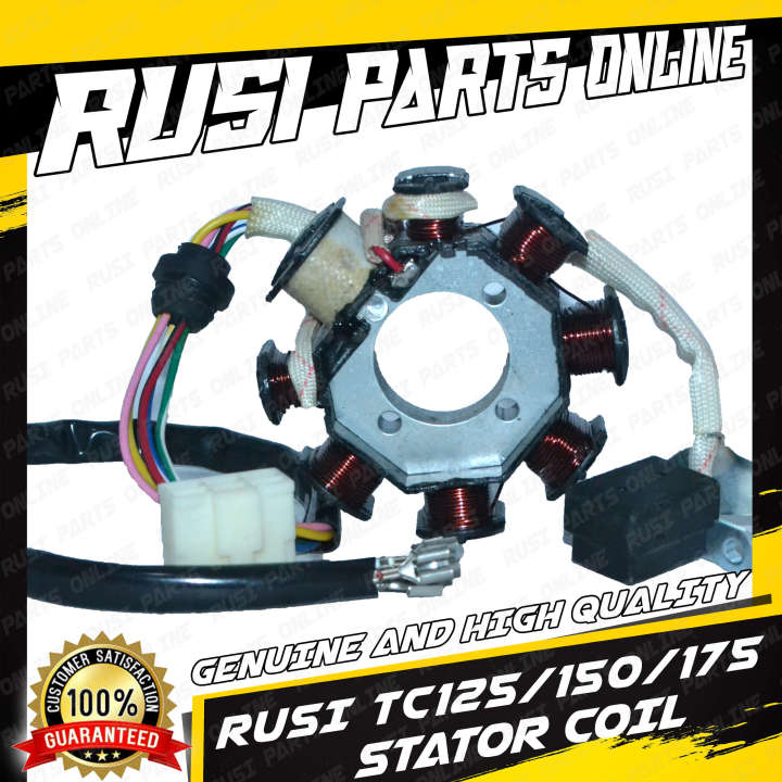 RUSI TC125/150/175 Stator Coil for Old Model Primary | Lazada PH