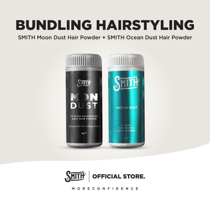 SMITH - Moon Dust + Ocean Dust / Hair Powder / Pomade Bubuk | Lazada ...