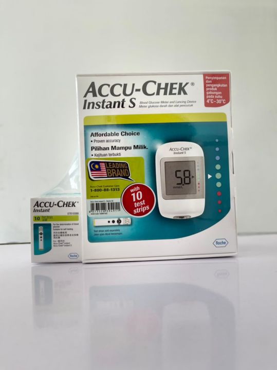 ACCU-CHEK INSTANT S STARTER KIT | Lazada
