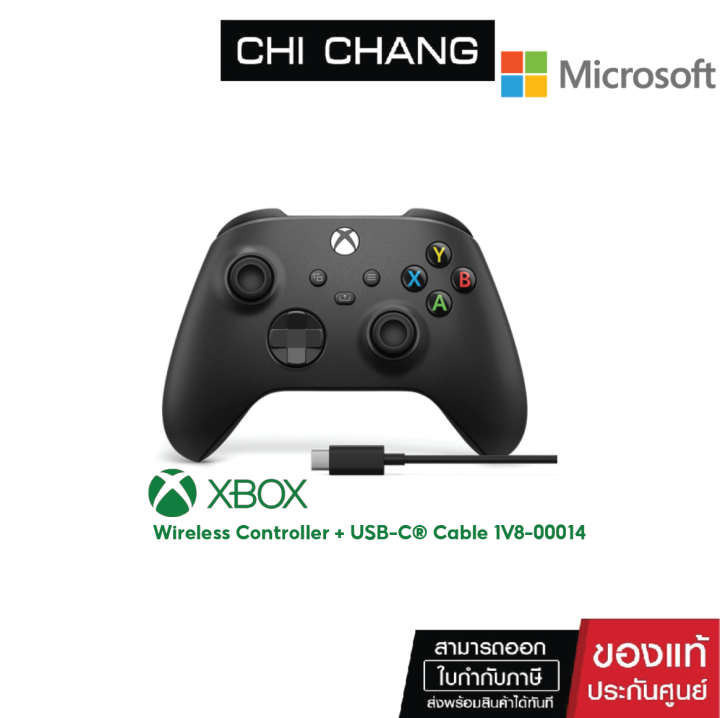 MICROSOFT XBOX controller WLC M PC USB-C CARBON BK # 1V8-00014 USB-C ...