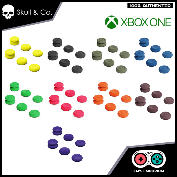 Skull & Co. Thumb Grip Set For XB1 Xbox One Controller Skull and Co ...