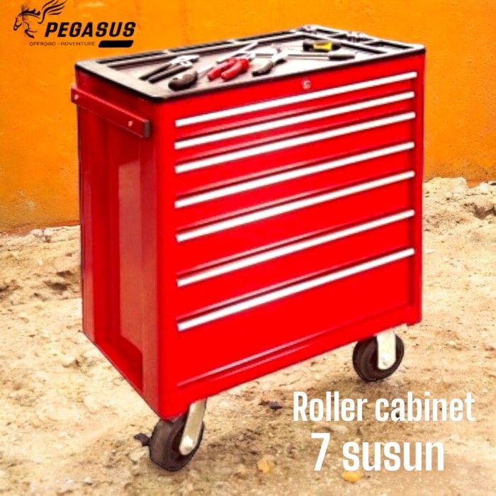 Rak Perkakas Lemari Tool 7 Susun Rak Penyimpanan Alat Bengkel Toolkit ...