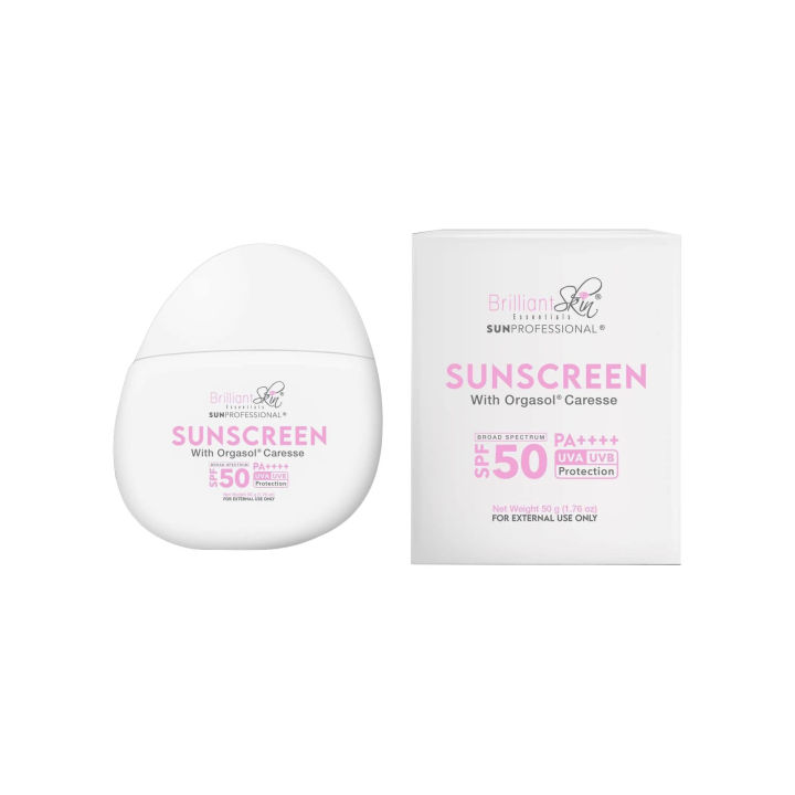 Sun Professional Sunscreen with Orgasol Caresse SPF50 50g Brilliant ...