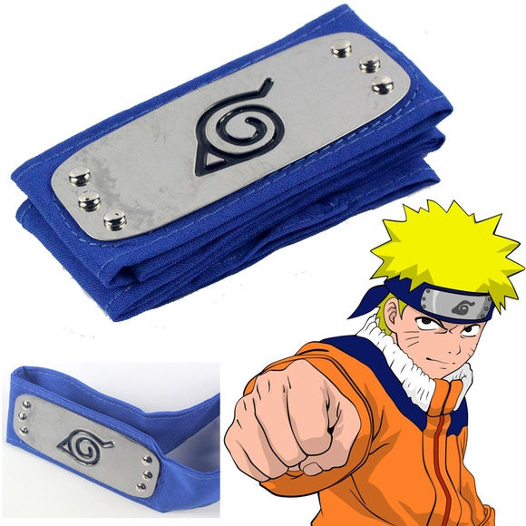 Naruto ผ้าคาดผม นารูโตะ Head Protector Sasuke Uzumaki ผ้าคาดผมนินจา ...