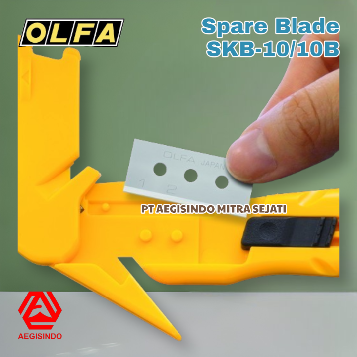 REFILL Olfa Cutter SKB-10/10B Spare Blade 10 pcs Per Pack | Lazada ...