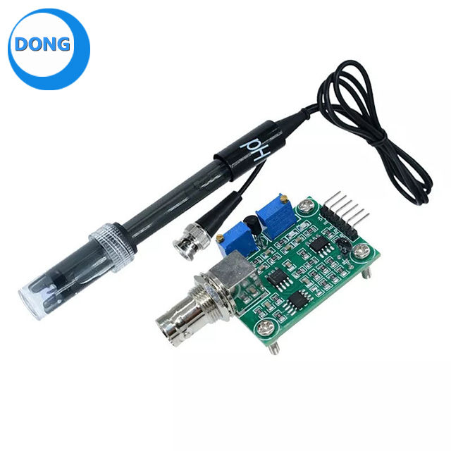 PH0-14 Liquid PH Sensor with E201-BNC Electrode for Arduino PH Test ...
