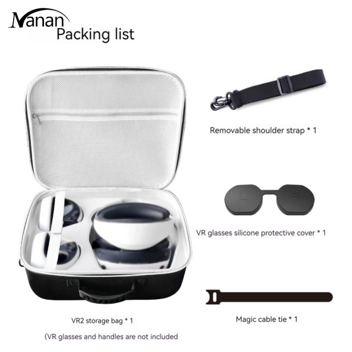 VR2 Protective Case FASTSNAIL Hard Carrying Case For PS VR2 ...