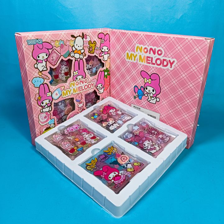 Sticker Nono Stiker Sanrio/Bare bears/Pokemon Lucu Isi 100 lembar ...